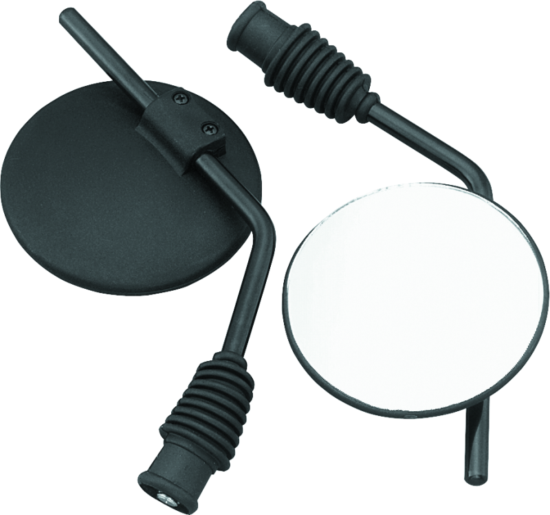 BikeMaster Universal Enduro Mirror Yamaha 10mm Each Black 601118 — ROCO 4X4