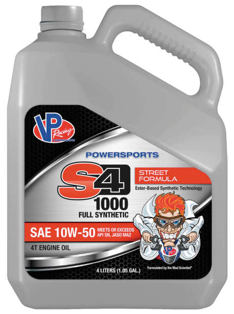 Vp Racing S4 1000 Full-Synthetic Street Engine Oil VP7160504 — ROCO 4X4