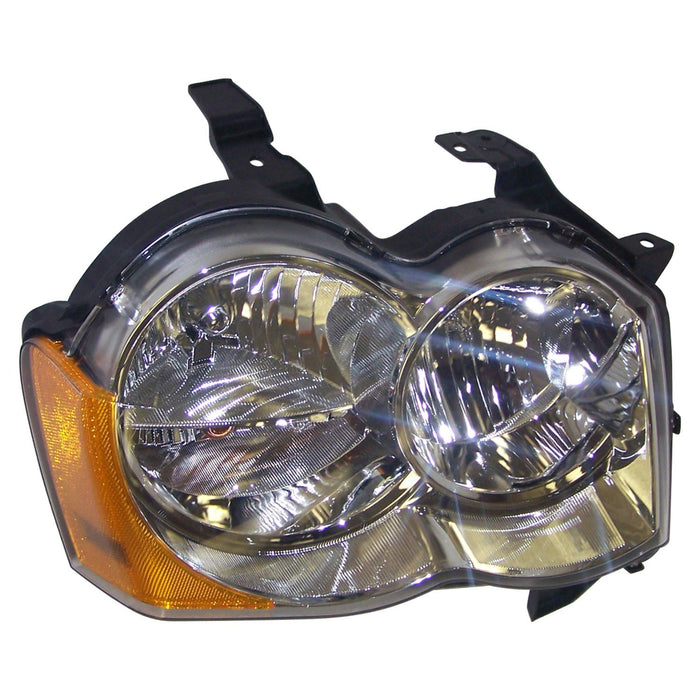 Crown Automotive Plastic Amber Headlight 55157482AE — ROCO 4X4