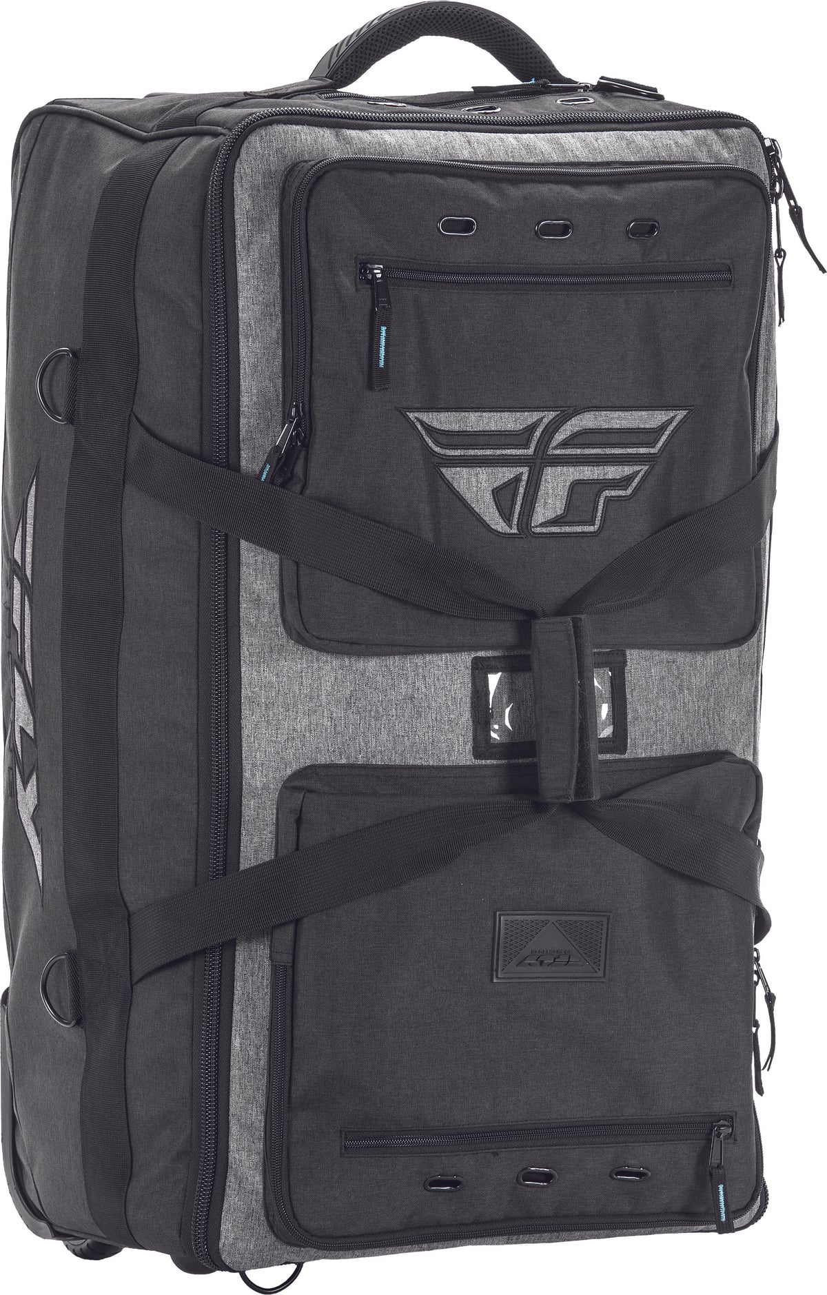 Fly Racing Tour Roller Bag Black/Grey 28-5136 — ROCO 4X4