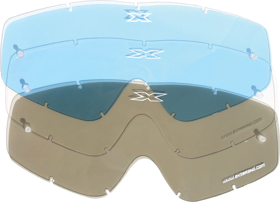 EKS GO-X Single Pane Vented Lens Adult Off-Road Goggles Accessories ...