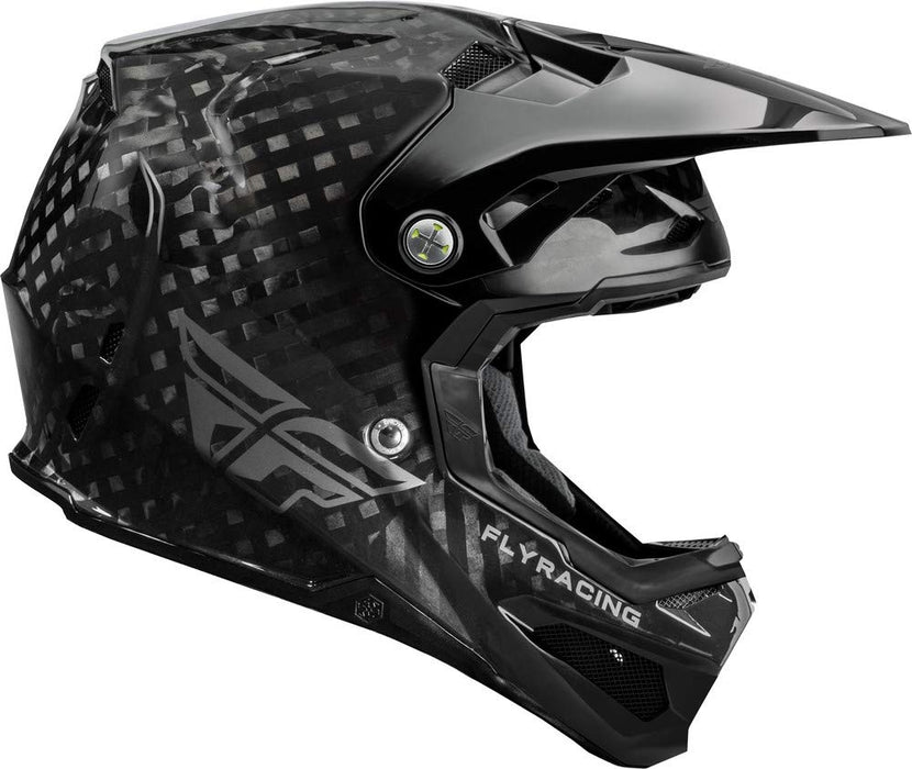 Fly Racing Formula Solid Helmet Black Carbon 2X 73-4400-9 — ROCO 4X4