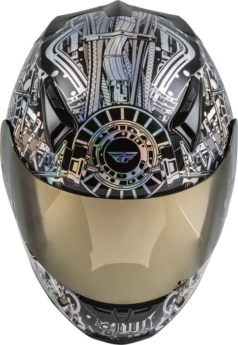 Fly Racing 73-8381L Revolt Matrix Helmet Iridescent Lg — ROCO 4X4