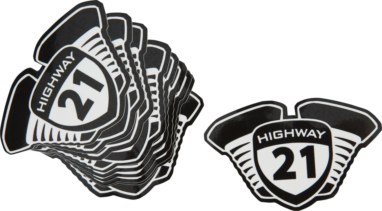 Highway 21 Decal 3" 10/Pack 99-8321 — ROCO 4X4