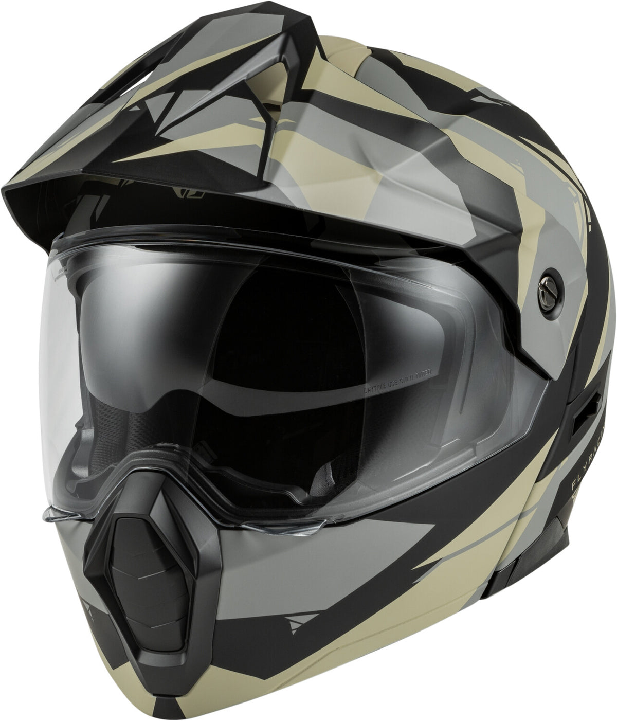 Fly Racing Odyssey Modular Helmet (Matte Tan/Black/Grey, Medium) — ROCO 4X4