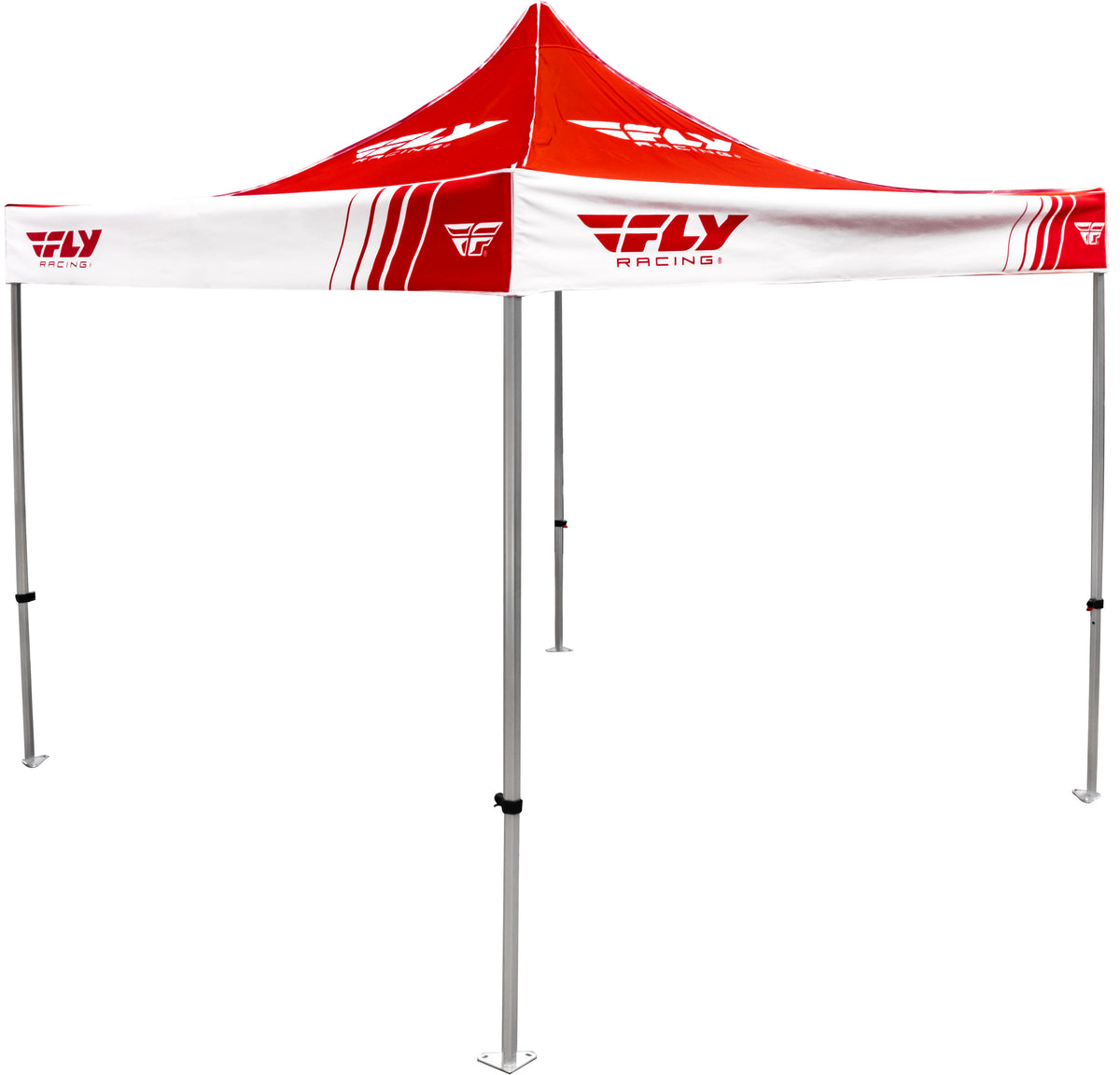 Fly Racing HYG-009-FLY Fly Canopy Tent 10X10 Red W/White Logo — ROCO 4X4