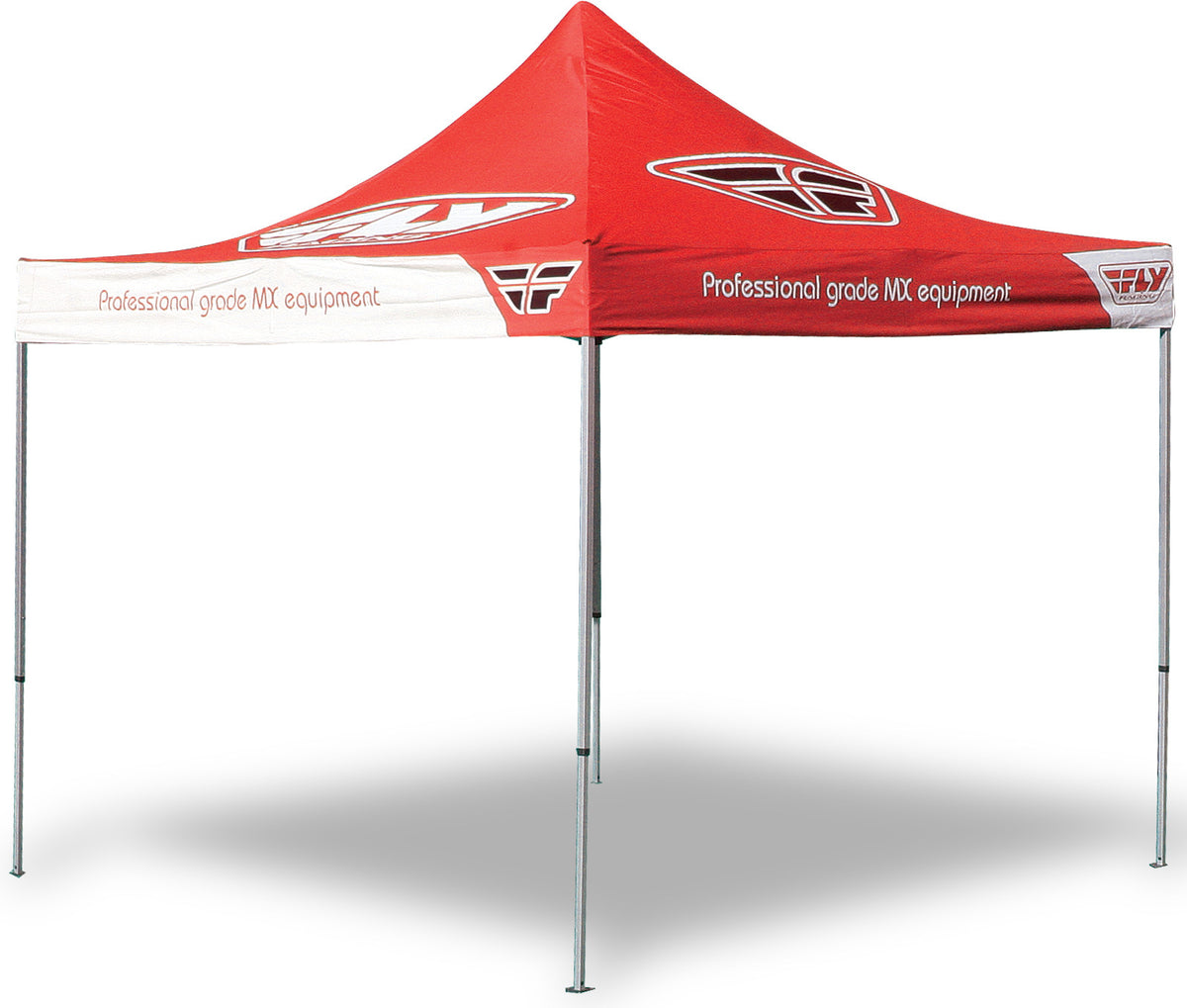 Fly Racing Canopy W/Standard Frame Red 10'X10' CAN10X10A RED — ROCO 4X4
