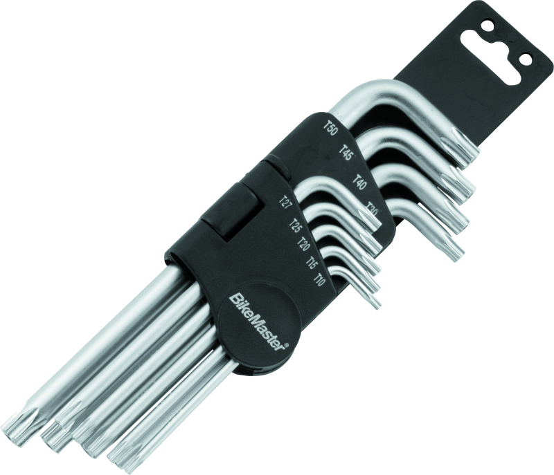 BikeMaster 9-pc Ball End Short Wrench Set Torx 151584 — ROCO 4X4