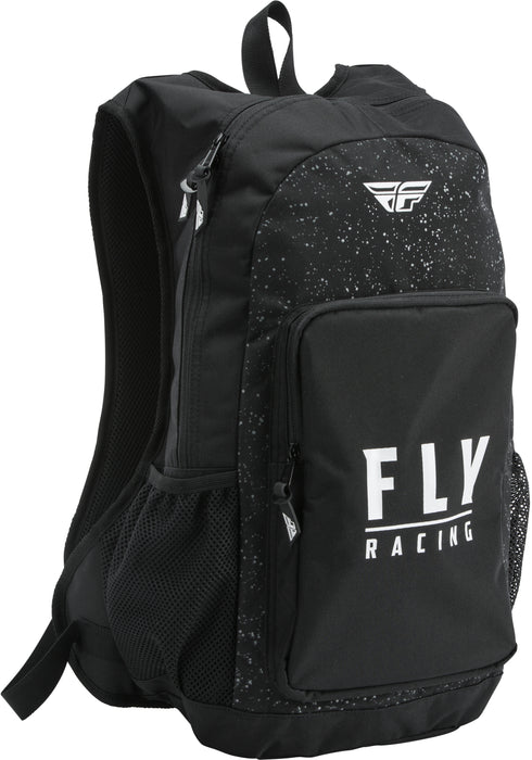 Fly Racing Jump Pack Backpack Black/White Splatter 28-5206 — ROCO 4X4