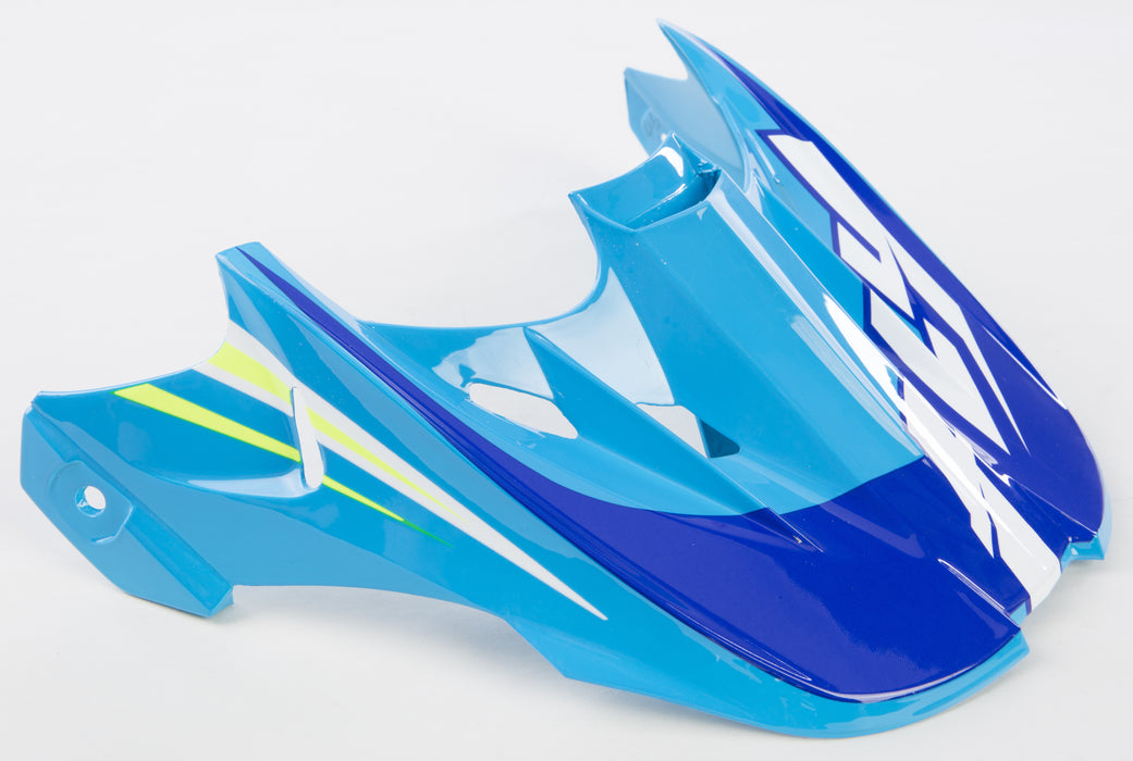 Fly Racing Kinetic Fullspeed Helmet Visor Blue/Hi-Vis 73-4776 — ROCO 4X4