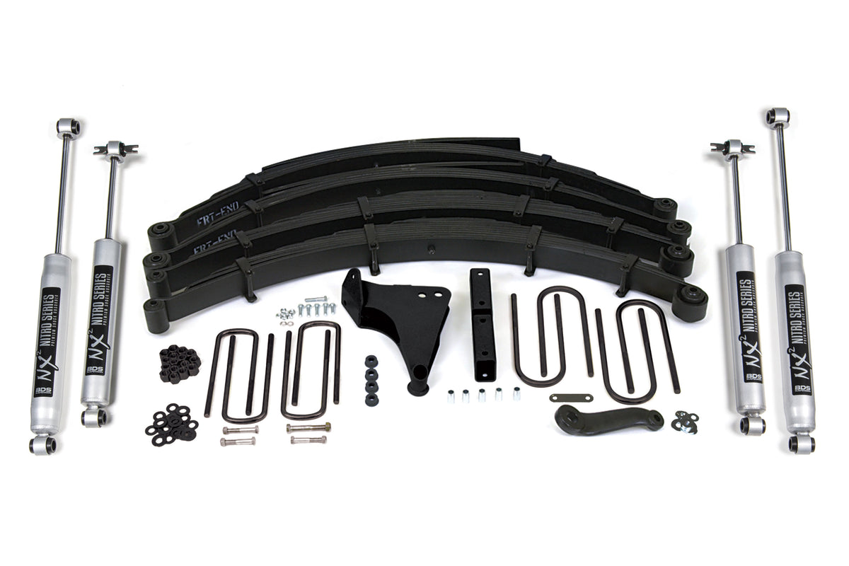 Bds 8 Inch Lift Kit Fits Ford F250/F350 Super Duty (99-04) 4Wd 312H ...