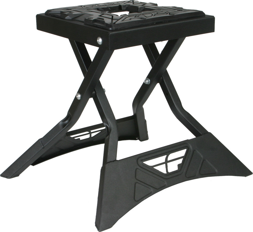 Fly Racing Folding Mx Stand (Gunmetal) PR-01 SSABK FINISH — ROCO 4X4