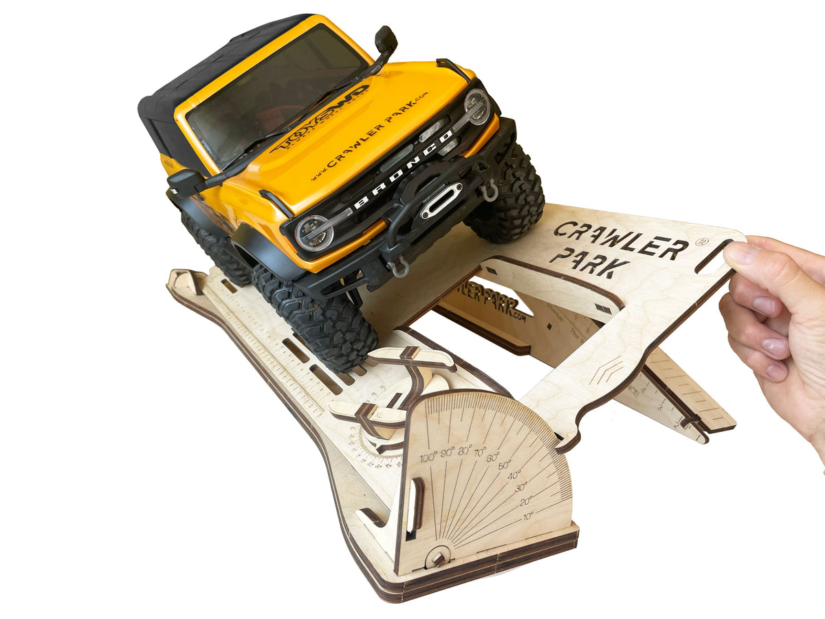 ToysWD Crawler Park Set-up system table 1/10 & 1/12 scale rc crawler p ...