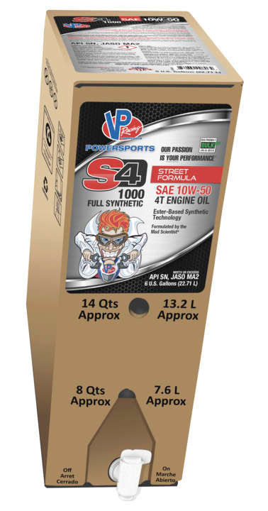 Vp Racing S4 1000 Full-Synthetic Street Engine Oil VP7160526 — ROCO 4X4