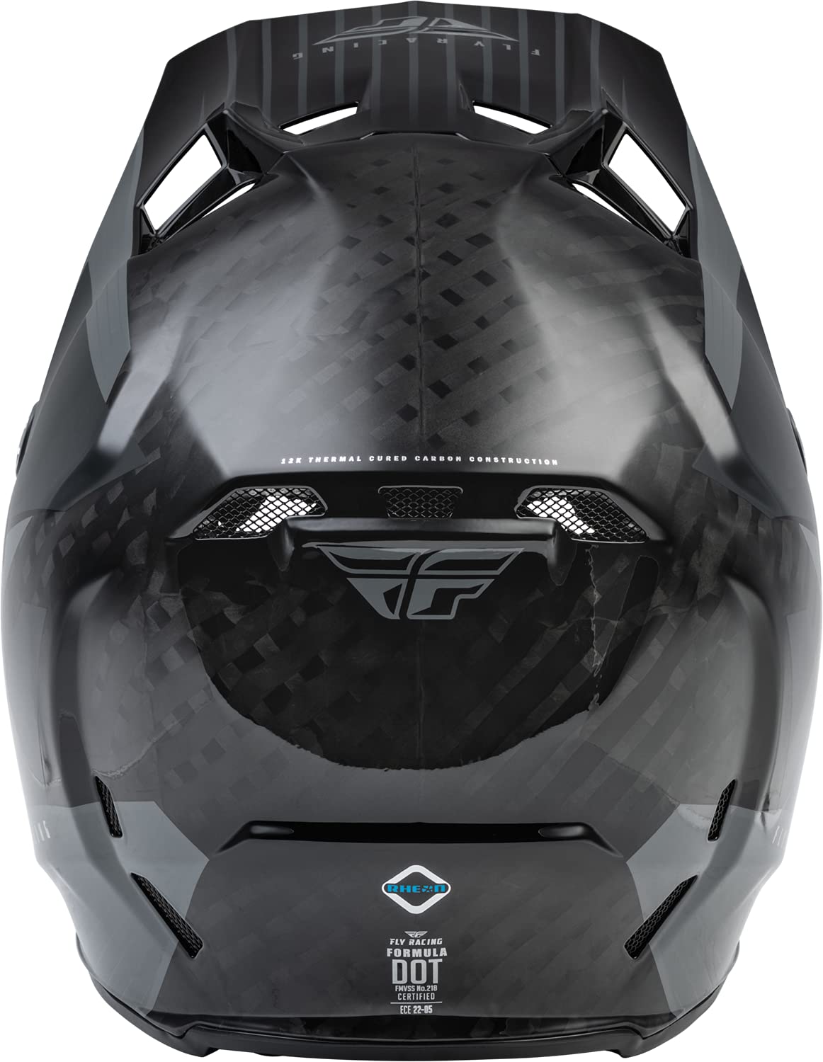 Fly Racing Formula Carbon Prime Helmet Lg Grey/Carbon 73-4431L — ROCO 4X4